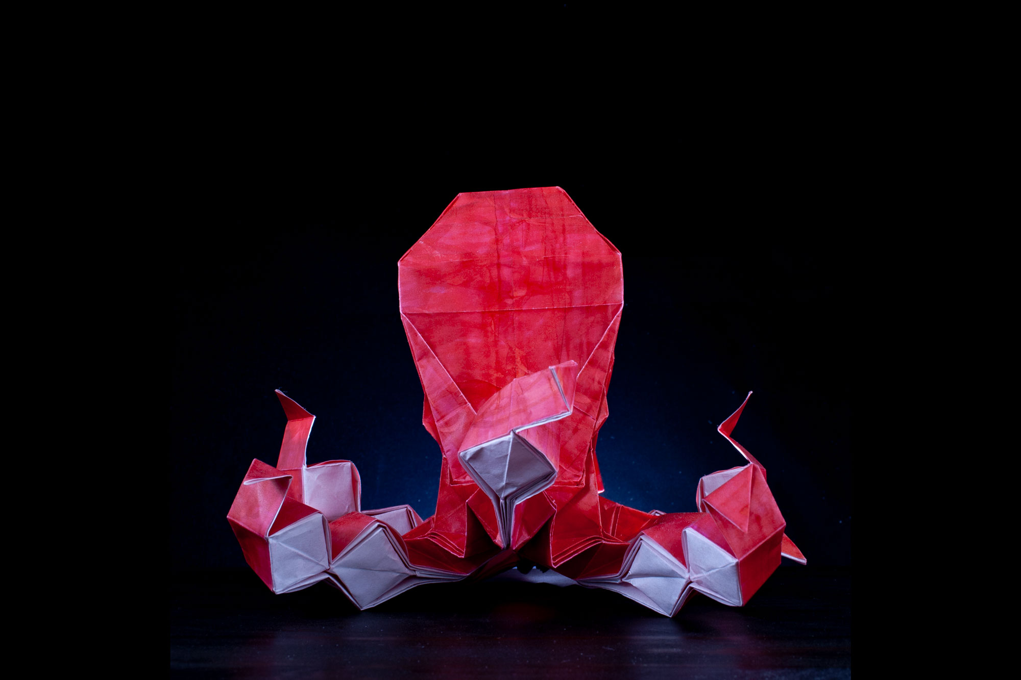 Origami Octopus: Reimagining a cube as a suction cup – KAMIORI – STUDIO